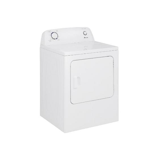 AMANA Electric Dryer with Wrinkle prevent option NED4655EW | ABC Warehouse