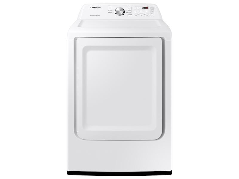 SAMSUNG Gas Dryer with 7.2 cu ft capacity DVG45T3200W | ABC Warehouse
