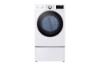 LG Front Load Electric Dryer with 7.4 cu ft capacity DLEX4000W | ABC ...