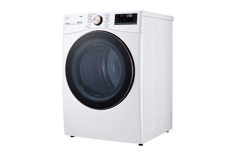 LG Front Load Electric Dryer with 7.4 cu ft capacity DLEX4000W | ABC ...