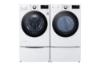 LG Front Load Electric Dryer with 7.4 cu ft capacity DLEX4000W | ABC ...