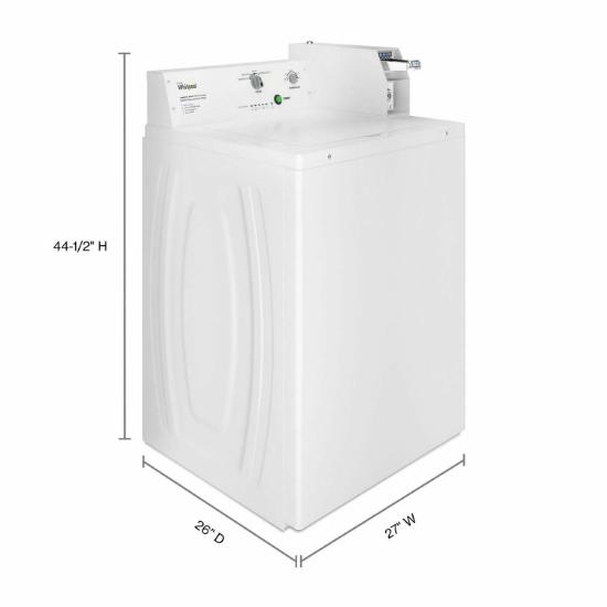WHIRLPOOL Commercial Washer W/coin Box CAE2745FQ | ABC Warehouse
