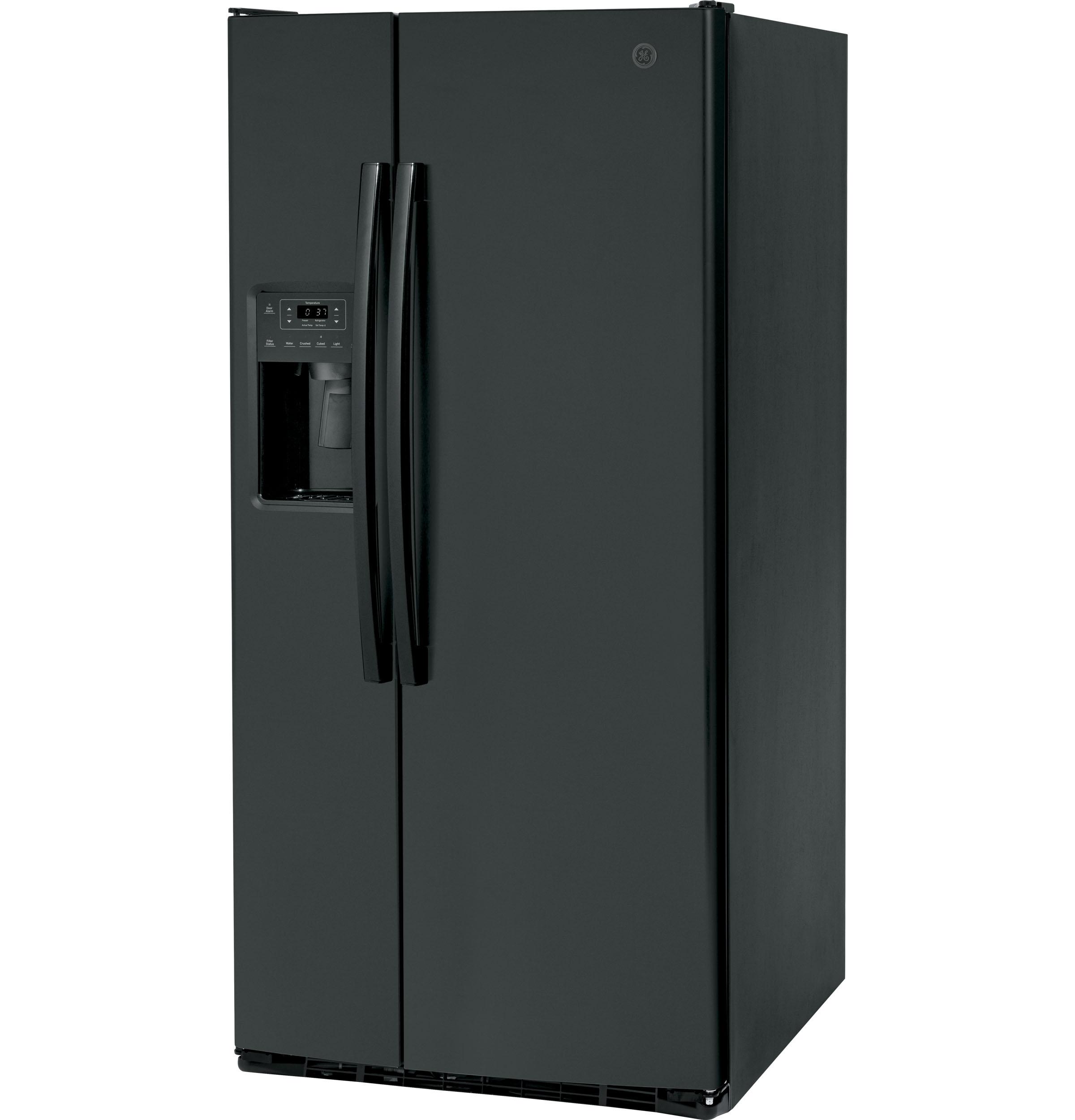 GENERAL ELECTRIC Side By Side Refrigerator 23 cu ft GSS23GGPBB | ABC ...