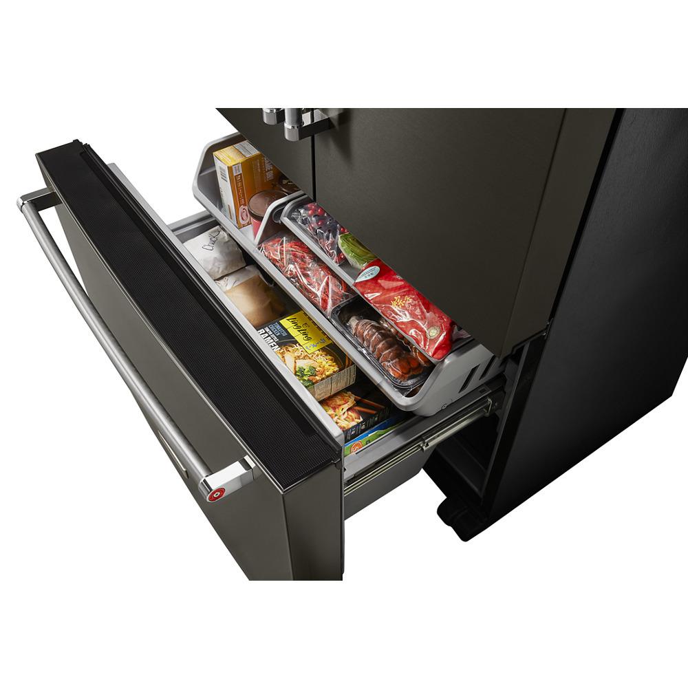 KITCHENAID 36" Counterdepth French Door with Platinum interior design ...