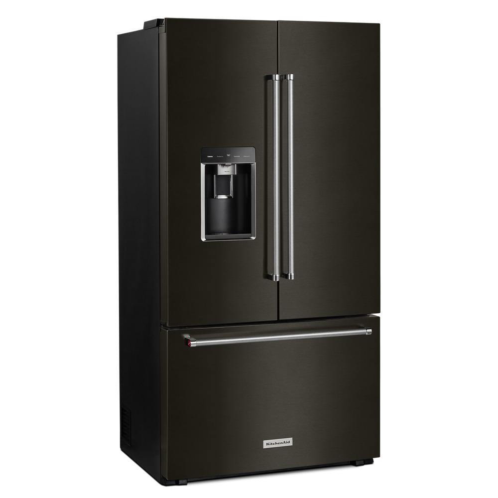 KITCHENAID 36" Counterdepth French Door with Platinum interior design ...