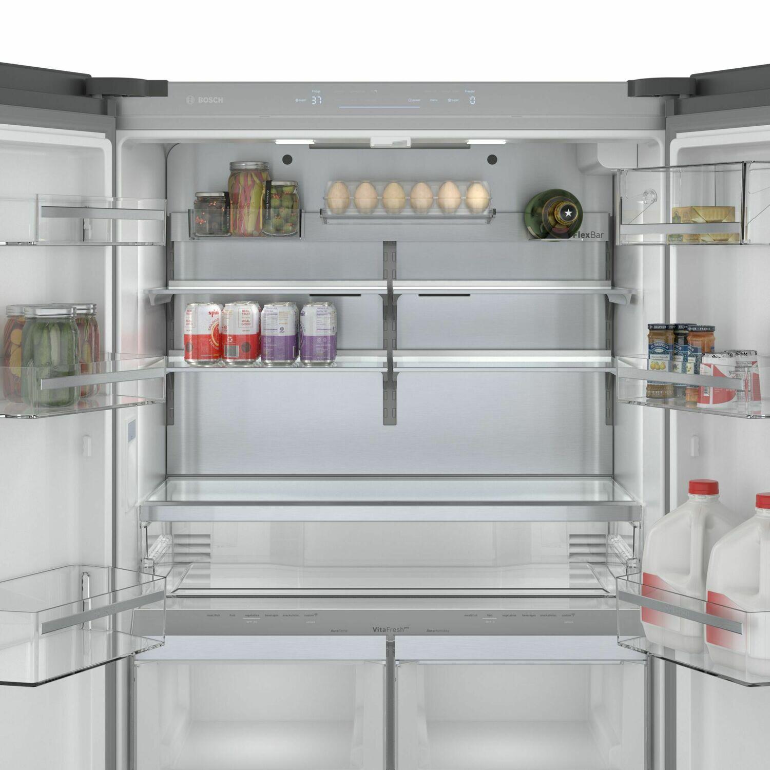 BOSCH French Door Refrigerator with True counter-depth design ...