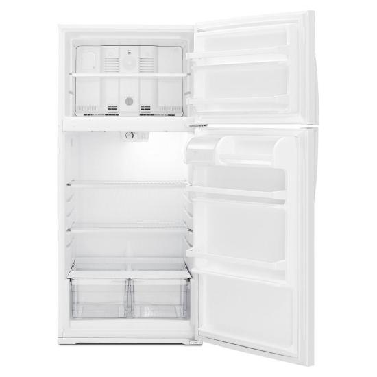 WHIRLPOOL Top Freezer Refrigerator WRT104TFDW | ABC Warehouse