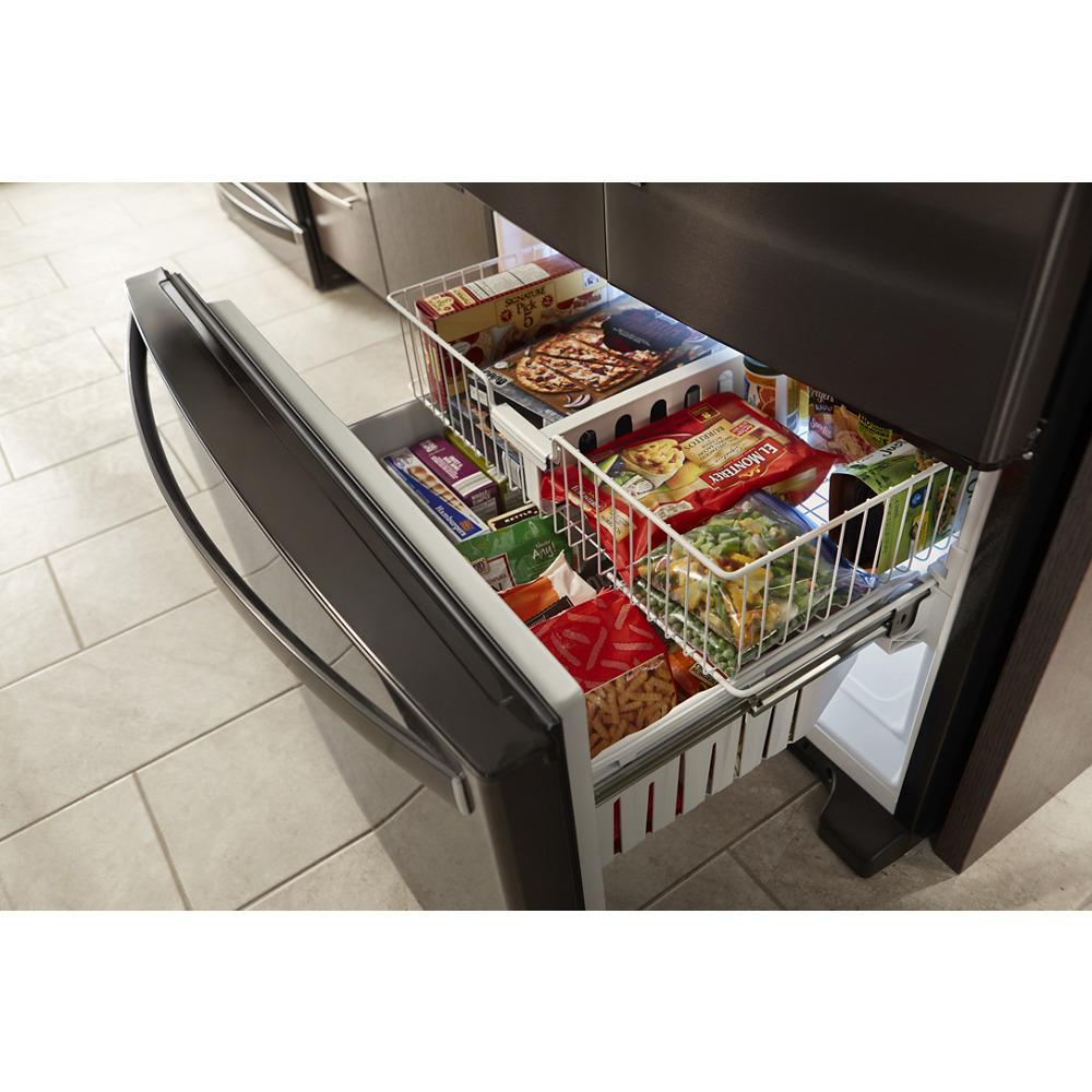 WHIRLPOOL French Door Refrigerator with Tap Touch controls WRF555SDHV ...
