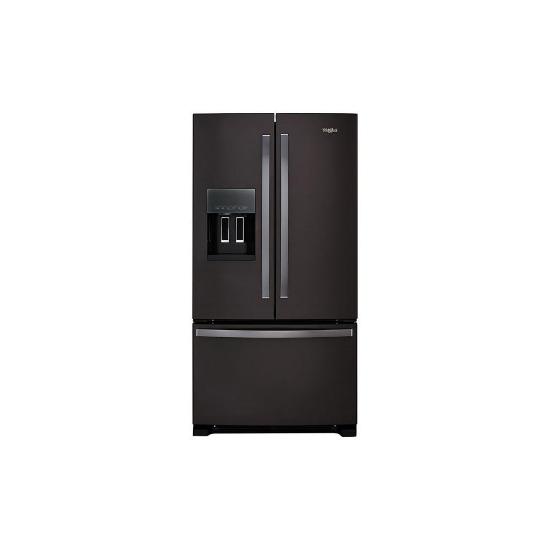 WHIRLPOOL French Door Refrigerator with Tap Touch controls WRF555SDHV ...