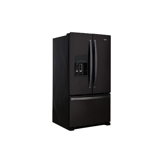 WHIRLPOOL French Door Refrigerator with Tap Touch controls WRF555SDHV ...