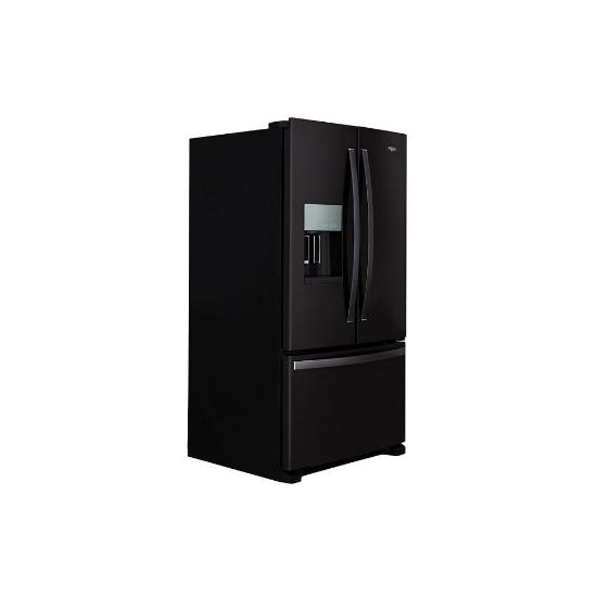 WHIRLPOOL French Door Refrigerator with Tap Touch controls WRF555SDHV ...