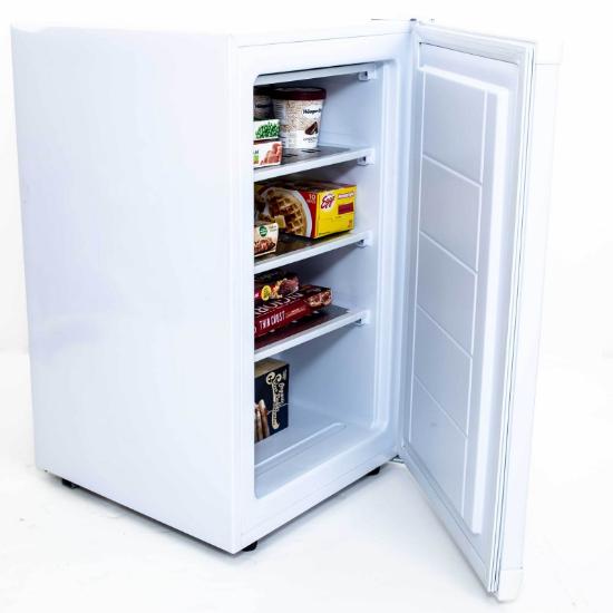 AVANTI Compact Upright Freezer with 3 shelves VF306 | ABC Warehouse