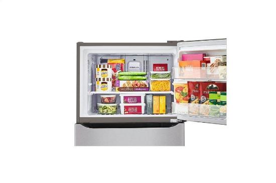 LG 20 Cu Ft Refrigerator with Electronic controls LTCS20020S