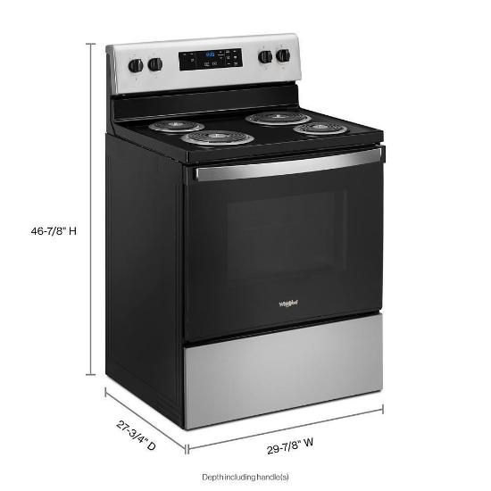 WHIRLPOOL Electric Range WFC150M0JS