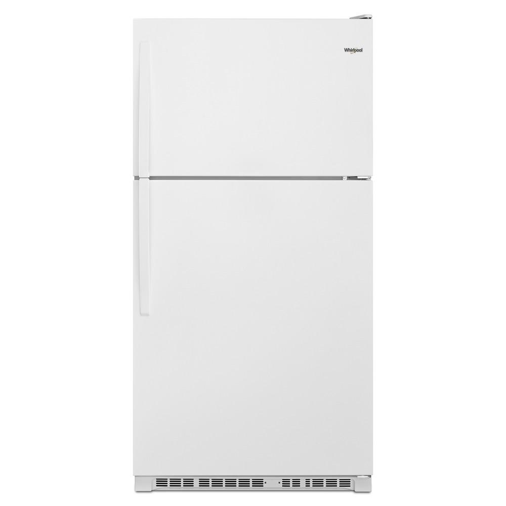 WHIRLPOOL 20.5 Cu Ft Refrigerator with LED interior lighting WRT311FZDW ...