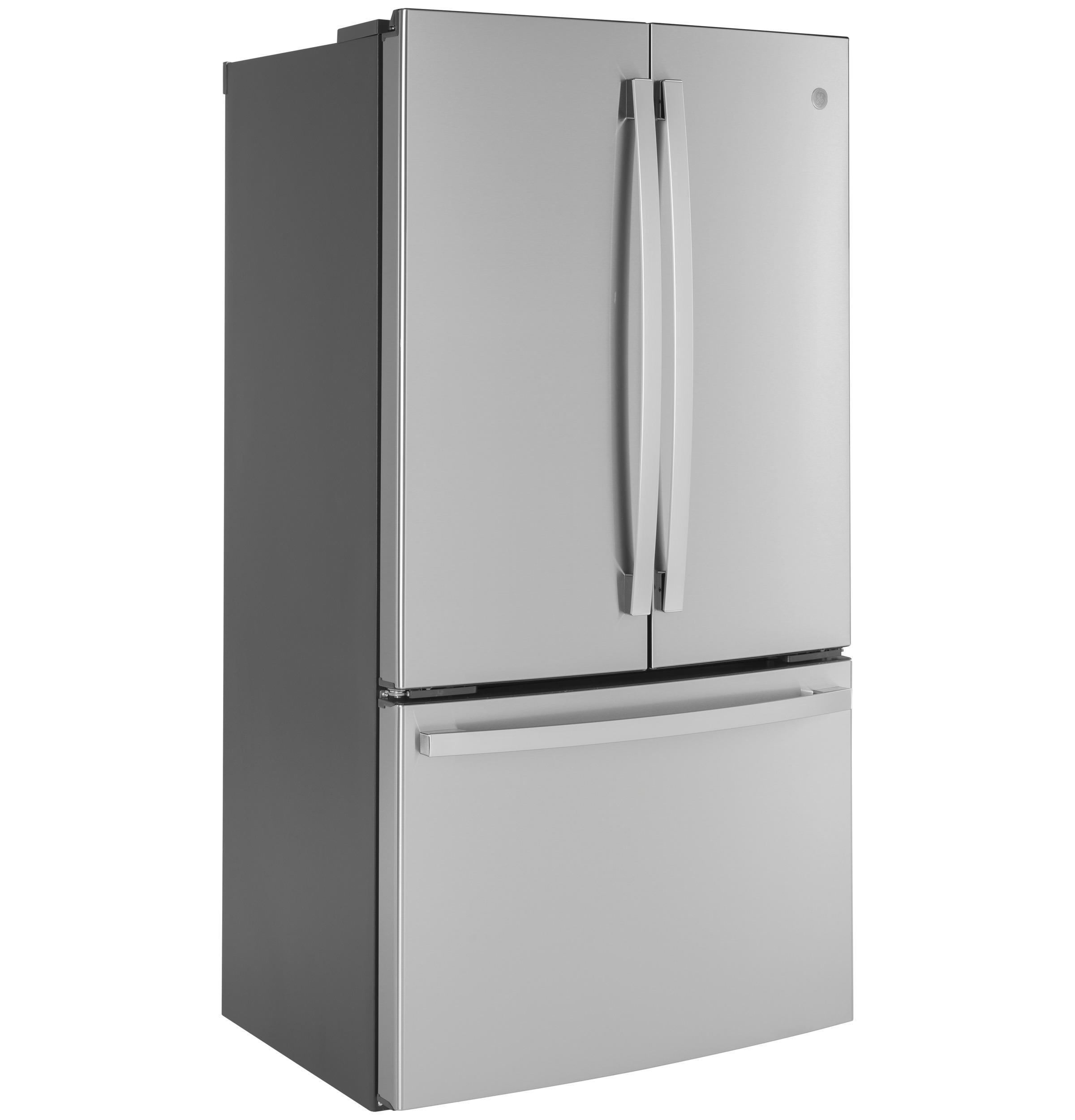 GENERAL ELECTRIC Counter Depth Refrigerator with Bottom mount freezer ...