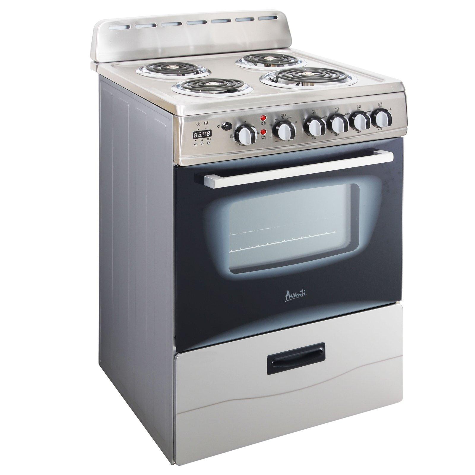 AVANTI 24" Electric Range ERU240P3S | ABC Warehouse