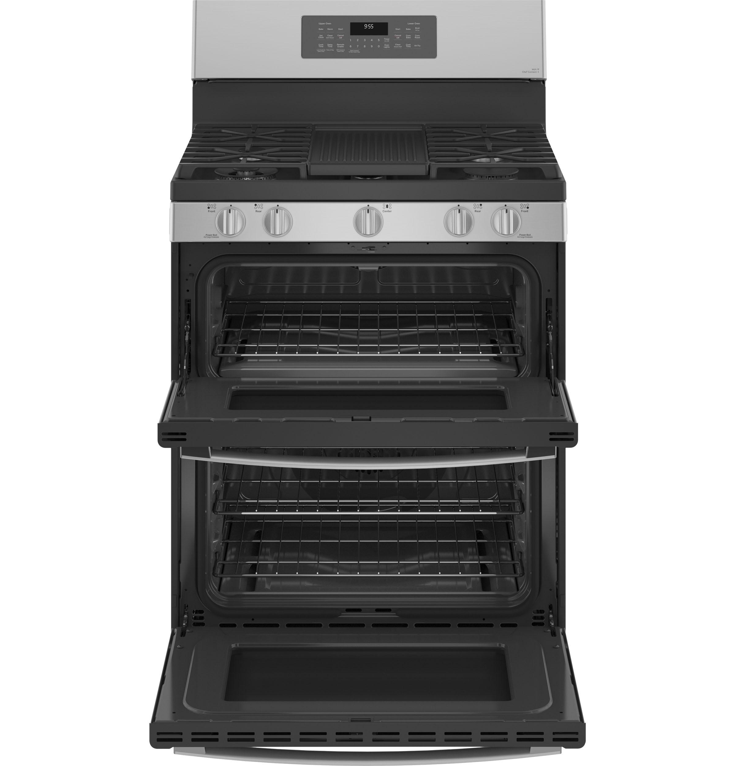 PROFILE 30" Gas Double Oven Range PGB965YPFS | ABC Warehouse