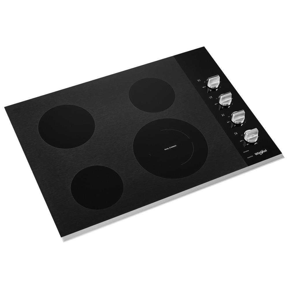 WHIRLPOOL 30" Electric Cooktop WCE55US0HS | ABC Warehouse