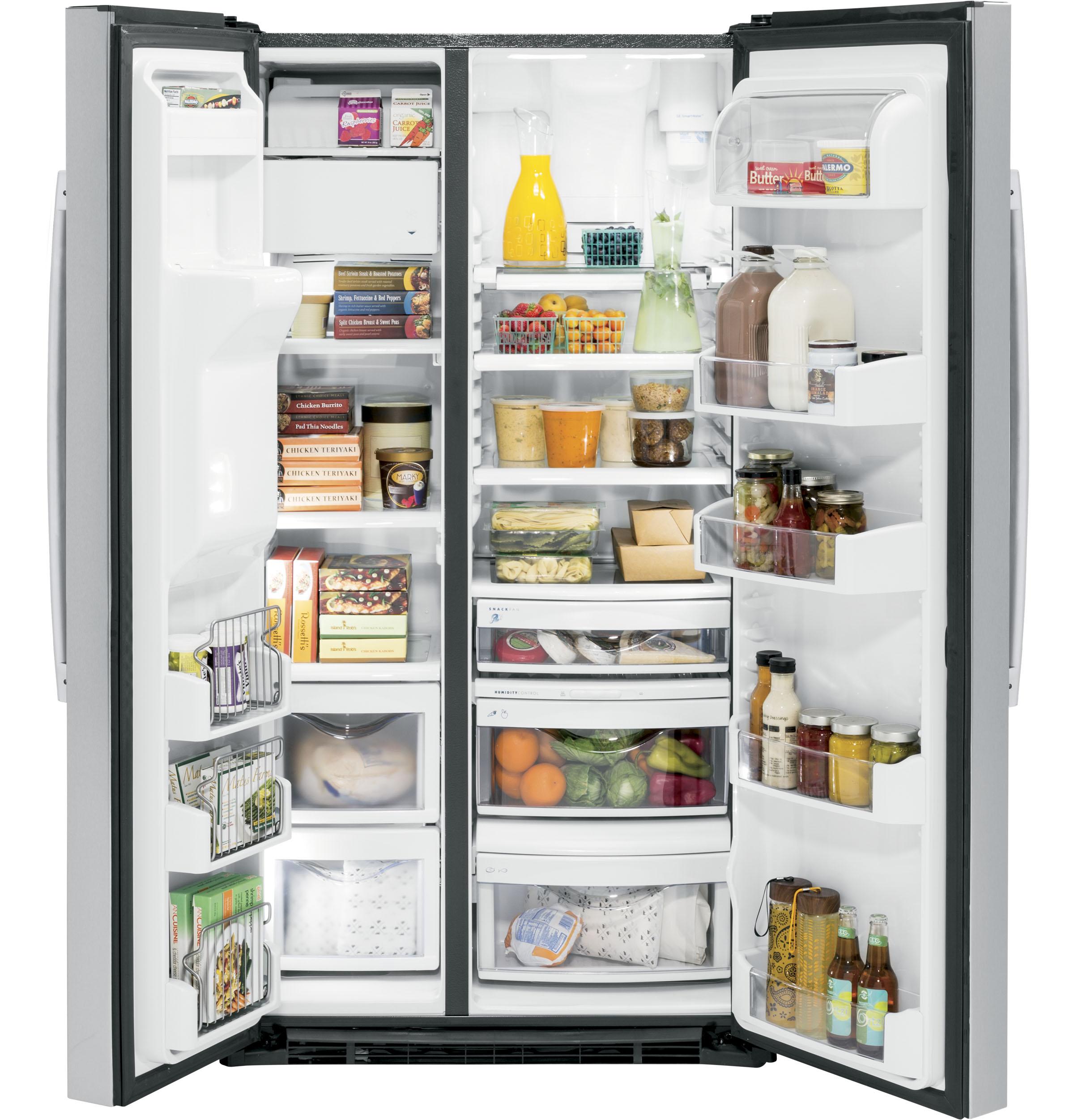 PROFILE Side By Side Refrigerator PZS22MYKFS | ABC Warehouse