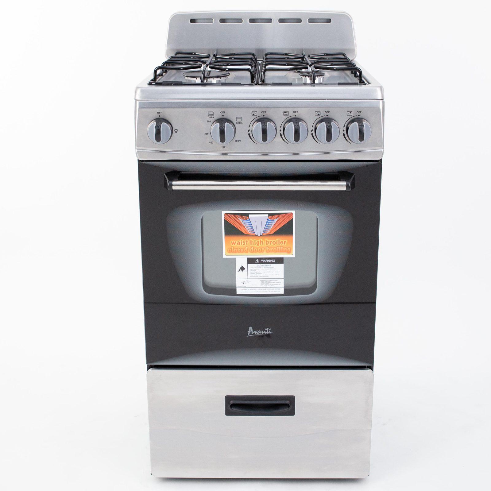 AVANTI 20" Gas Range GR2013CSS | ABC Warehouse