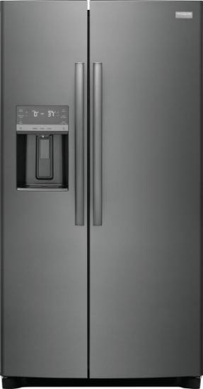FRIGIDAIRE Counter Depth Refrigerator with Designer LED lighting ...
