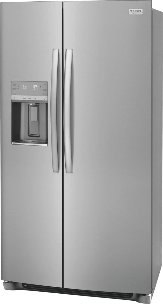 FRIGIDAIRE Counter Depth Refrigerator with Designer LED lighting ...