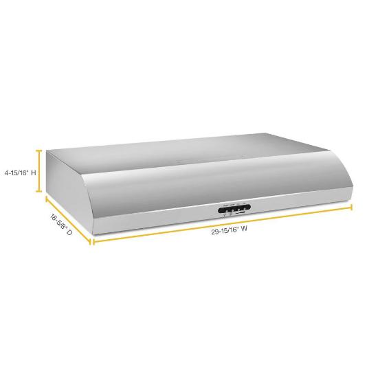 WHIRLPOOL 36" Range Hood UXT5236BDS | ABC Warehouse