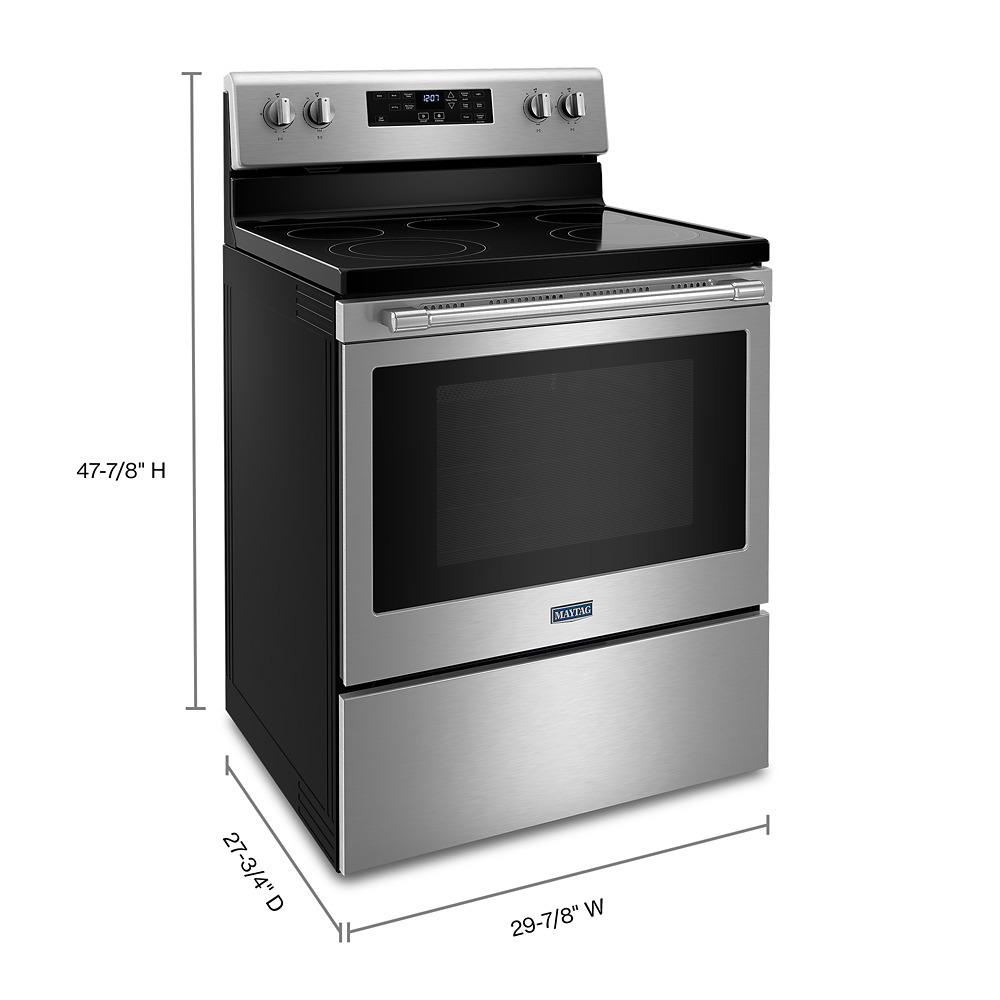 MAYTAG Self Clean Convection Ceramic Range MER7700LZ | ABC Warehouse