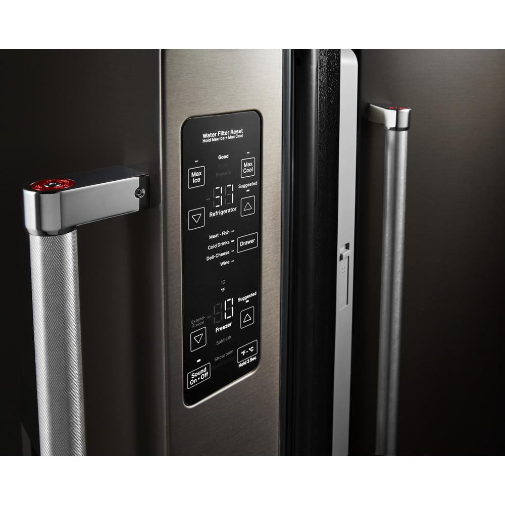 KITCHENAID 36" Counterdepth French Door with Platinum interior design ...