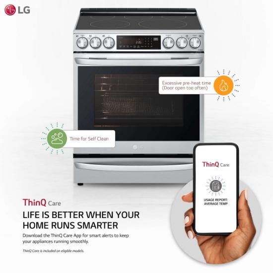 LG Electric Slide-in Range LSEL6337F | ABC Warehouse
