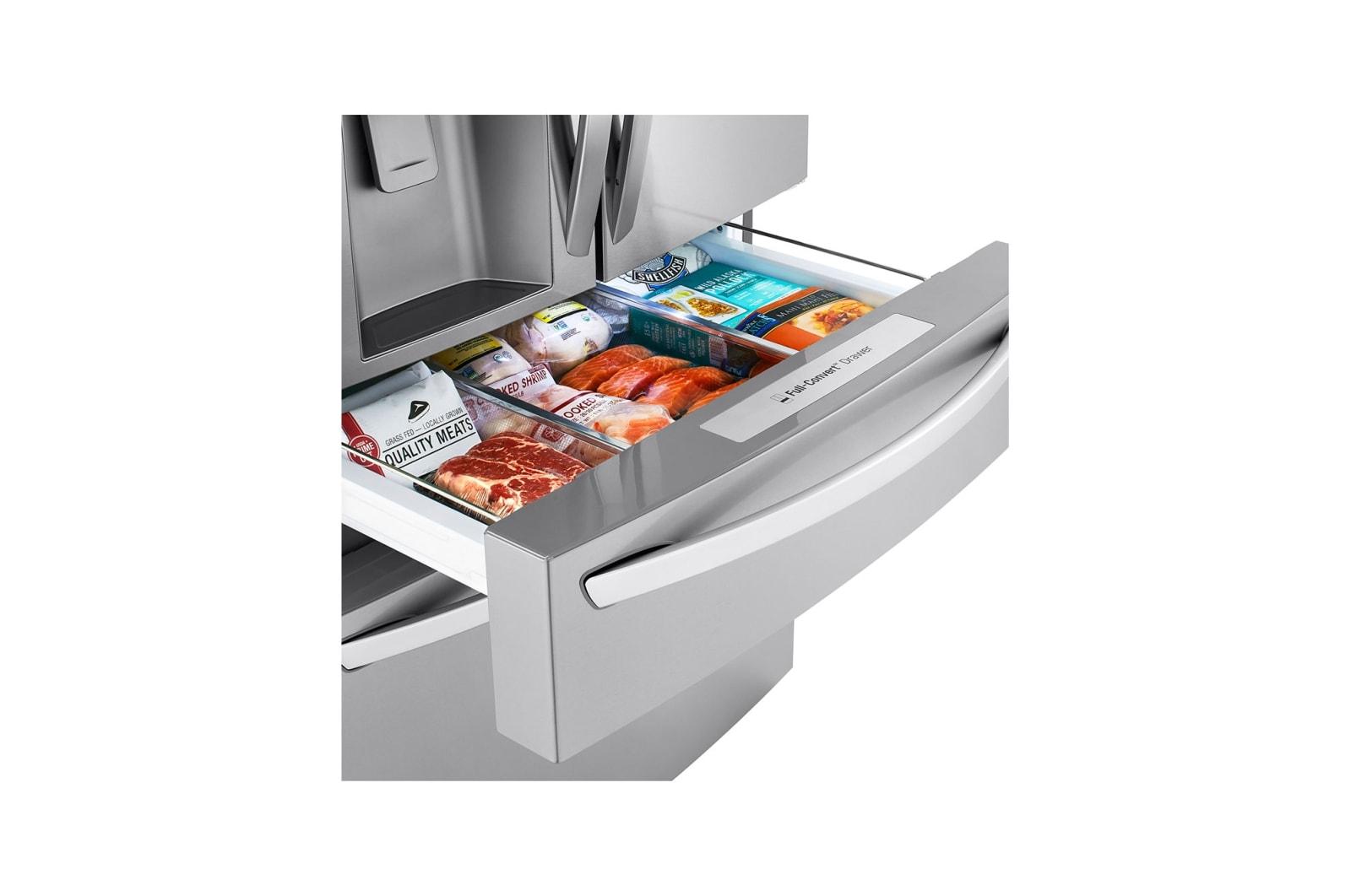 LG 4 DR Fr DR Refrigerator with Craft ice maker LRMDC2306S | ABC Warehouse