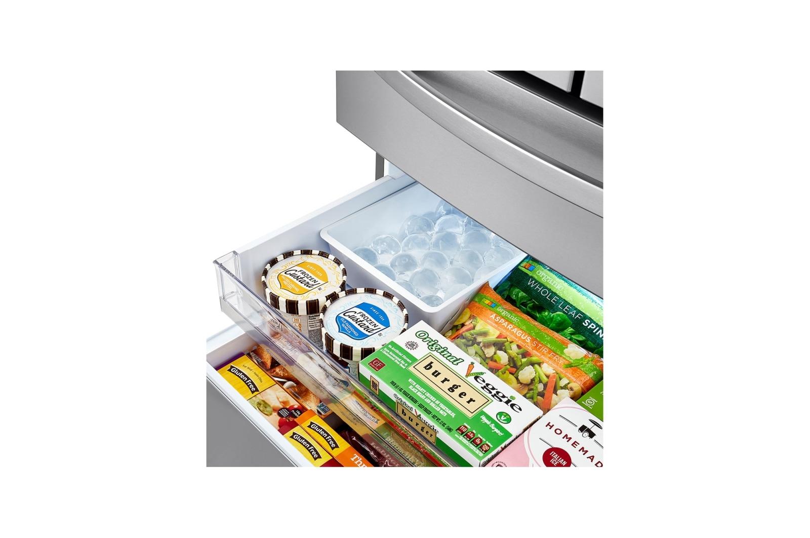 LG 4 DR Fr DR Refrigerator with Craft ice maker LRMDC2306S | ABC Warehouse