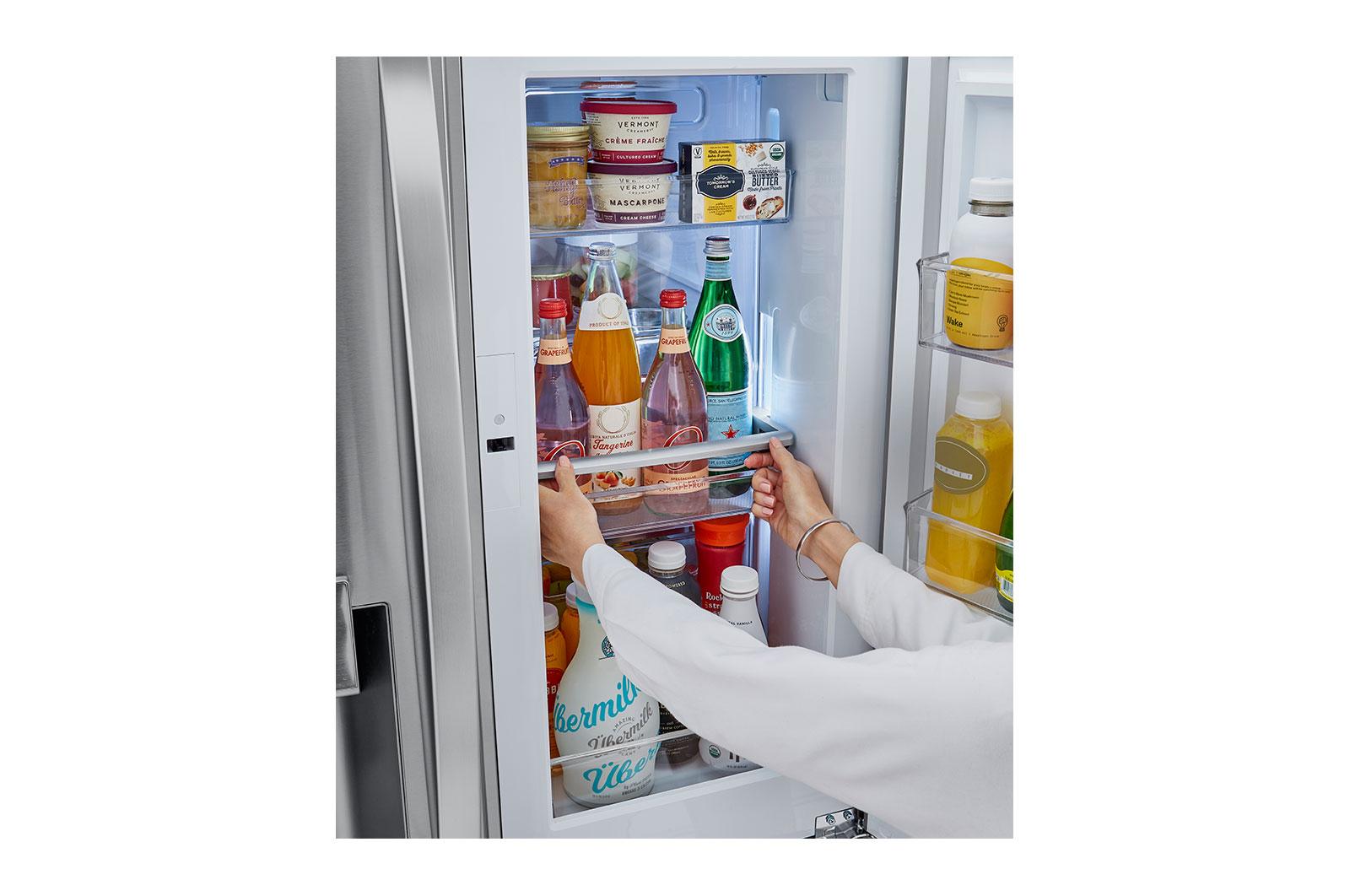 LG 4 DR Fr DR Refrigerator with Craft ice maker LRMDS3006S | ABC Warehouse