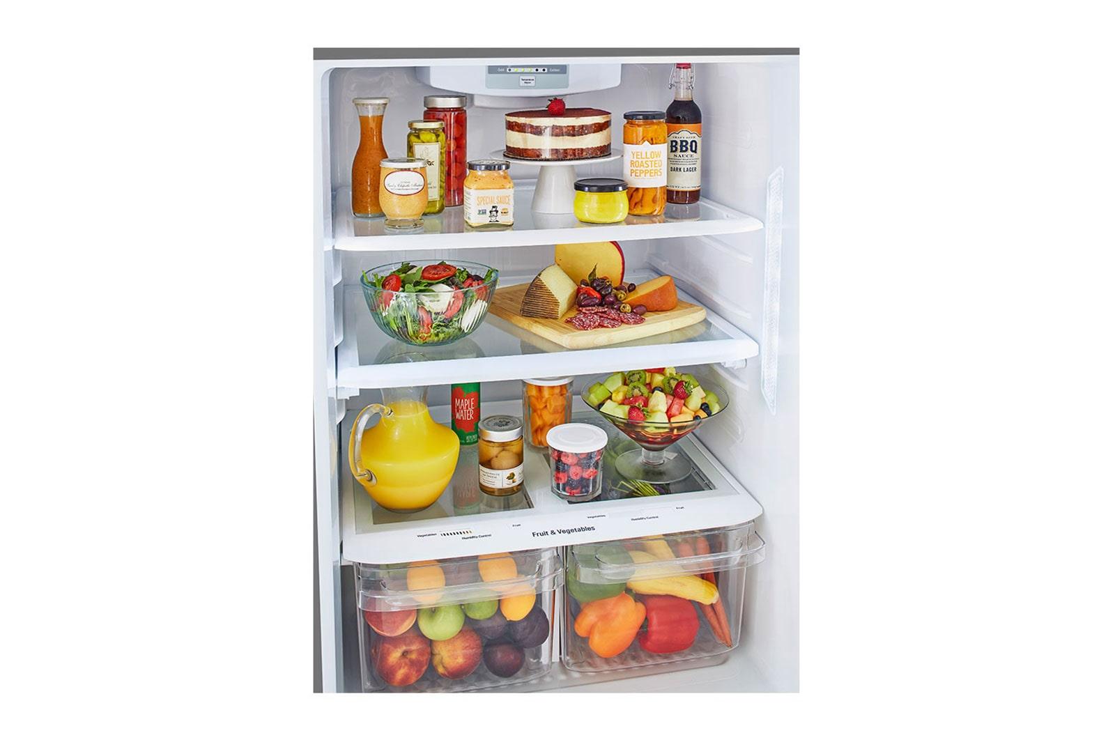 LG 20 Cu Ft Refrigerator with Electronic controls LTCS20020S | ABC ...