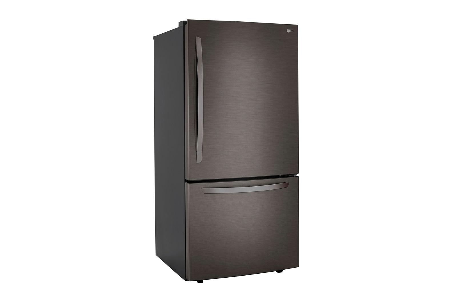 LG Bottom Freezer Refrigerator with Recessed LED lighting LRDCS2603D ...
