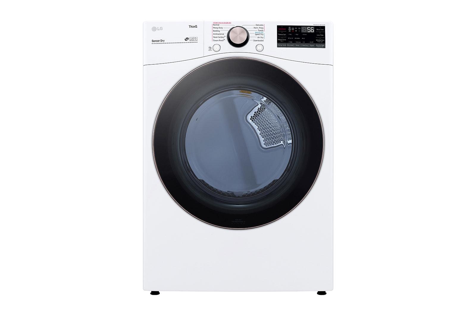 LG Front Load Electric Dryer with 7.4 cu ft capacity DLEX4000W | ABC ...