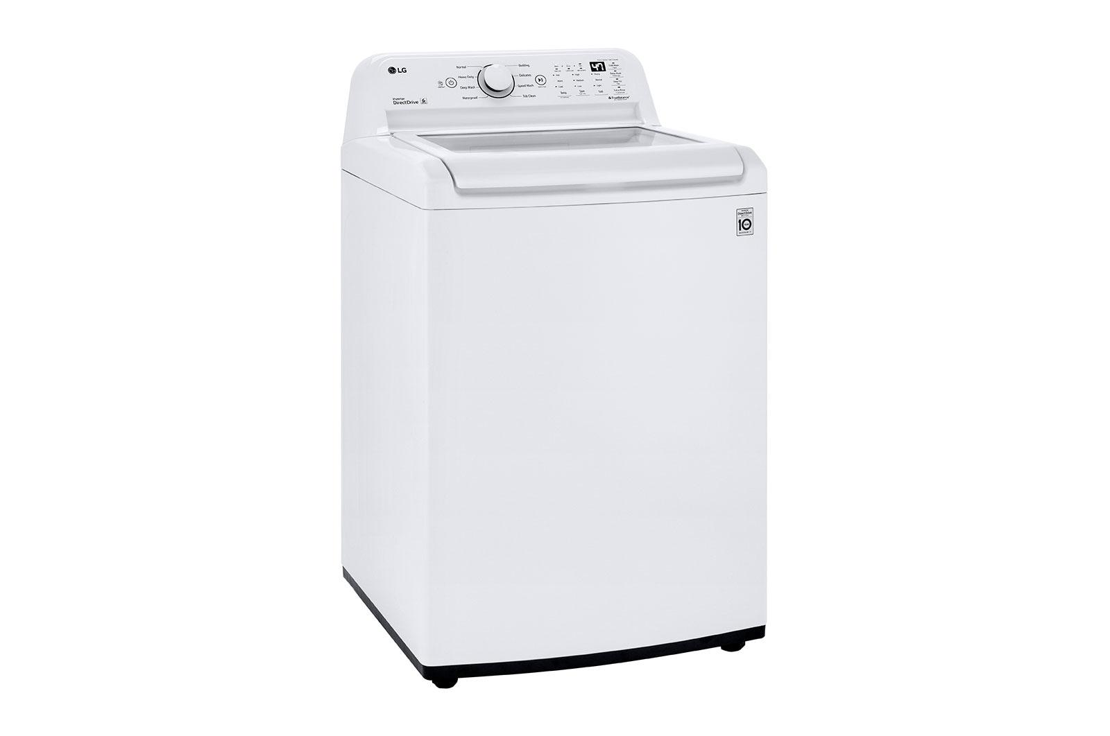 LG High Efficiency Washer with 4 way agitator WT7005CW | ABC Warehouse