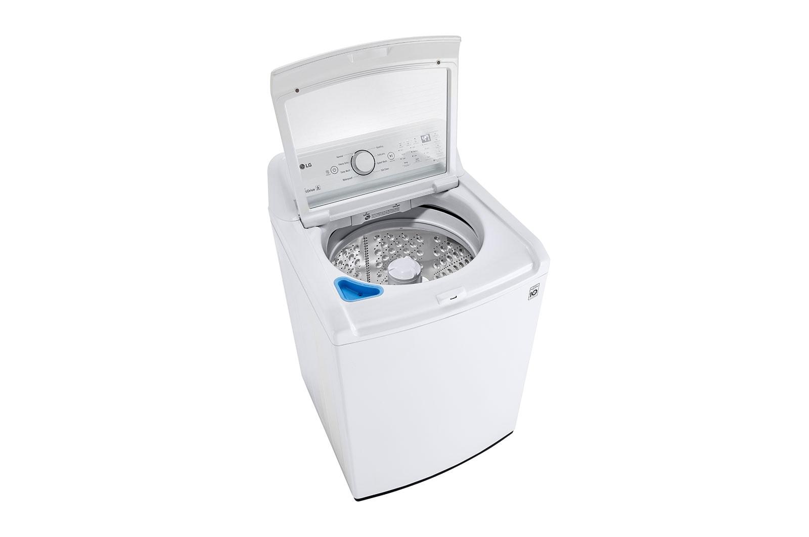 LG High Efficiency Washer with 4 way agitator WT7005CW | ABC Warehouse