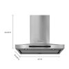 KITCHENAID 30" Canopy Hood KVWB600DSS | ABC Warehouse