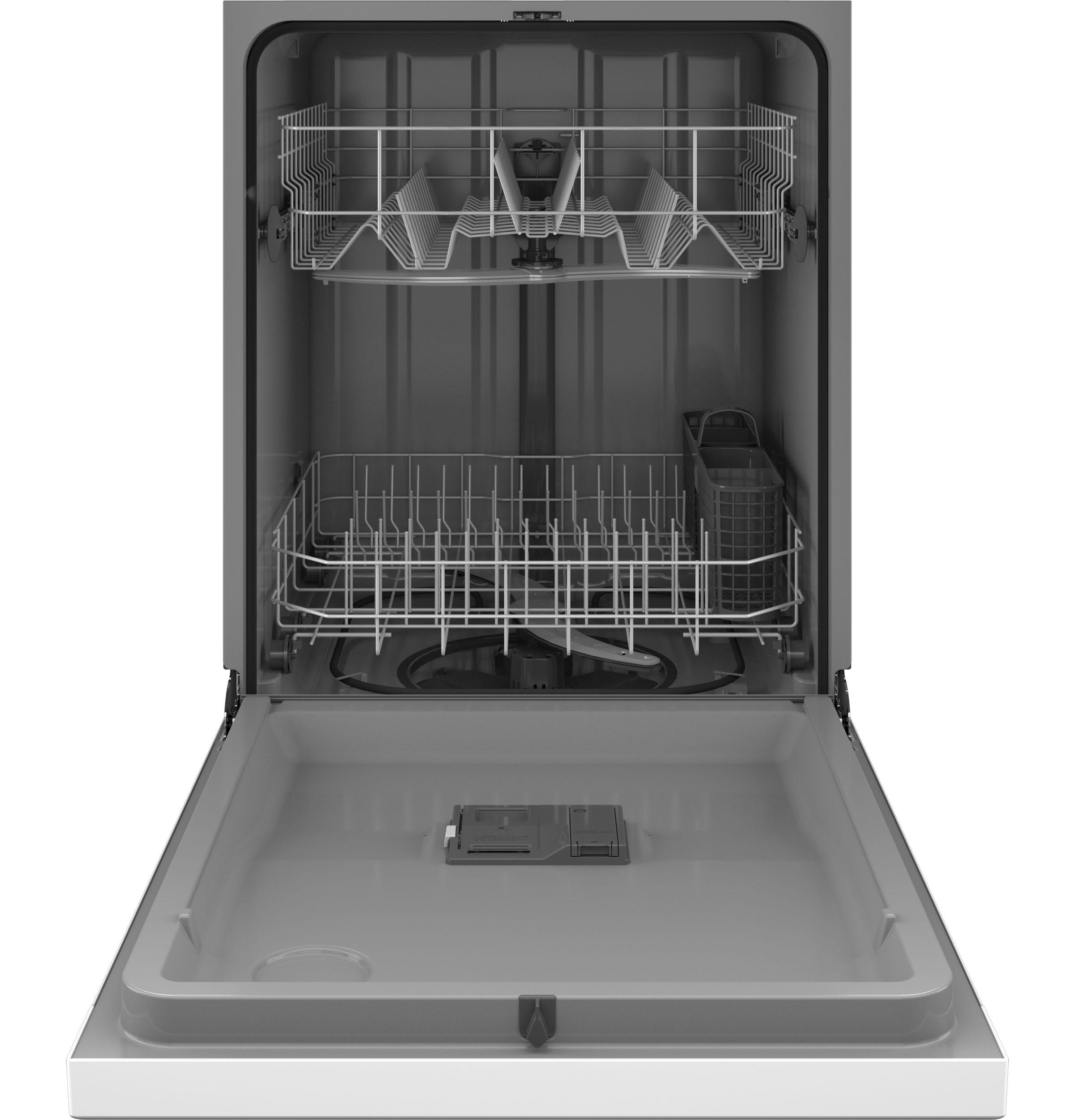 GENERAL ELECTRIC Dishwasher With Front Controls GDF450PGRWW | ABC Warehouse