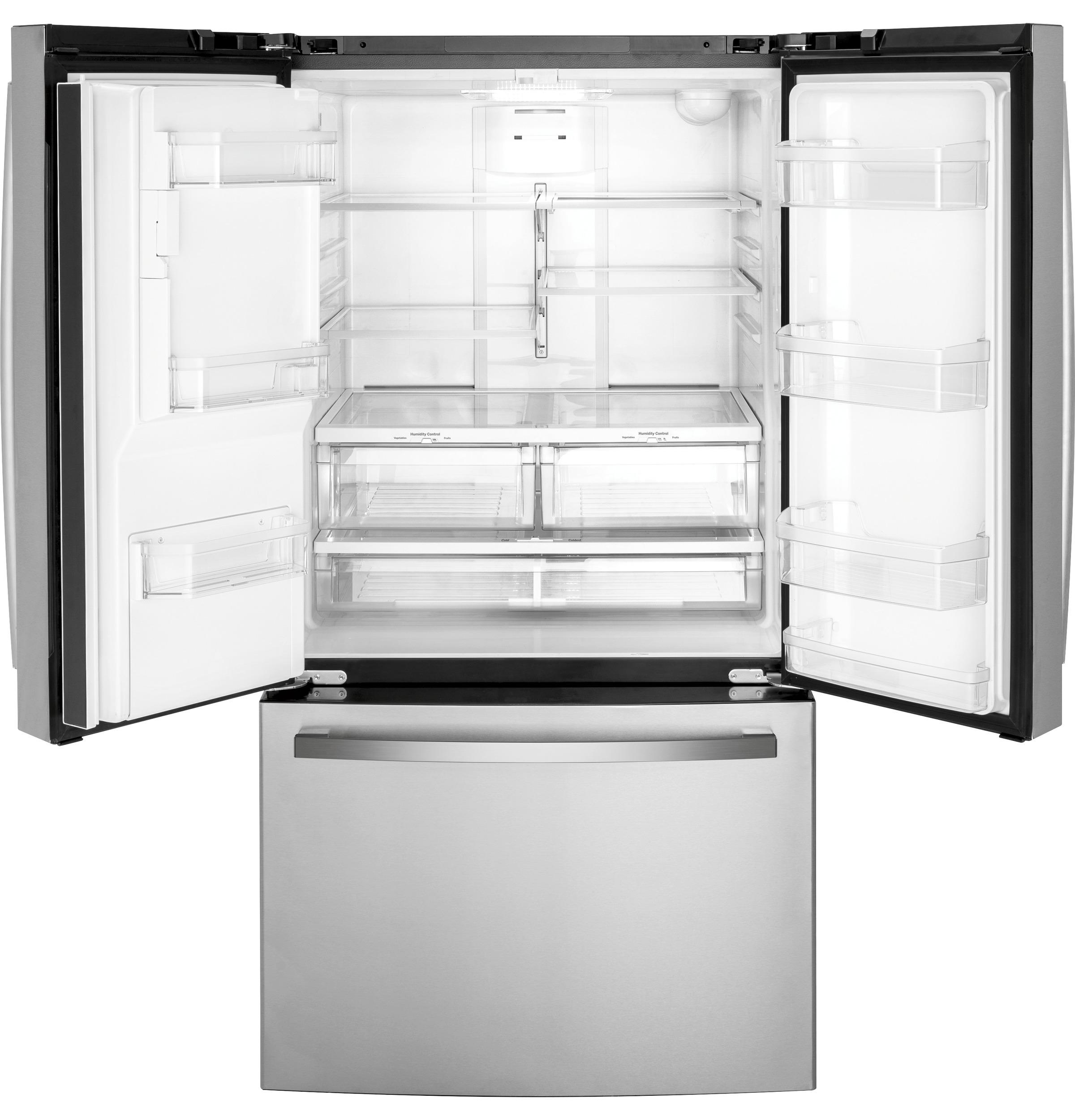 GENERAL ELECTRIC French Door Refrigerator with In-the-door ice maker ...