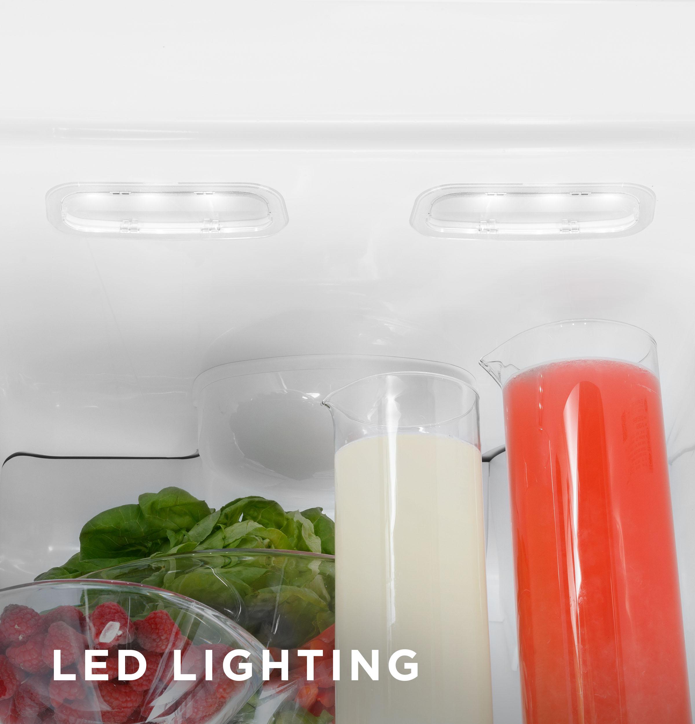 GENERAL ELECTRIC 25 Cu Ft Side By Side with Enhanced LED lighting ...