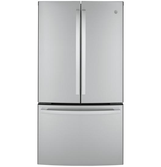 GENERAL ELECTRIC Counter Depth Refrigerator with Bottom mount freezer ...