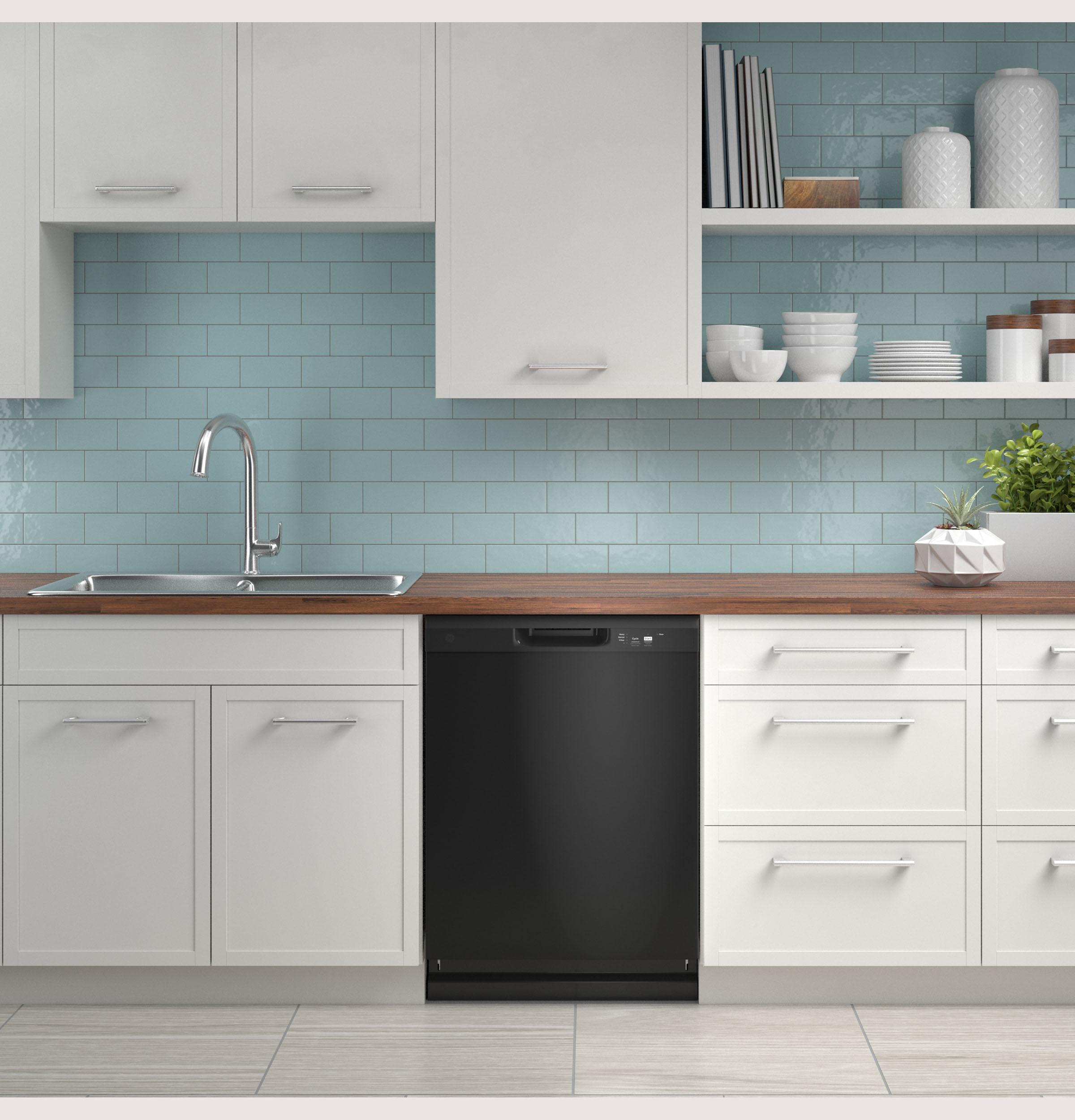 GENERAL ELECTRIC Dishwasher With Front Controls GDF450PGRBB | ABC Warehouse