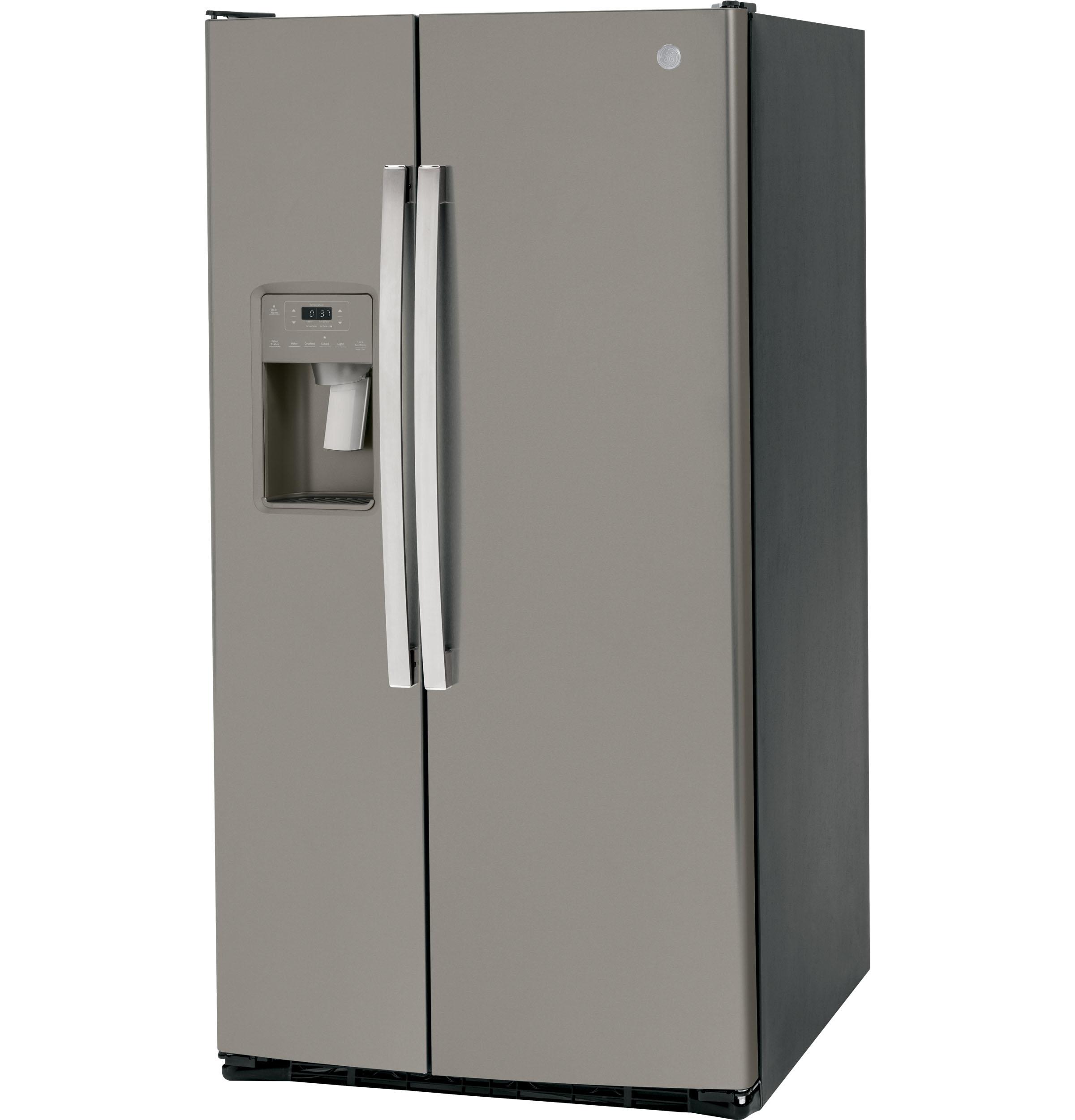 GENERAL ELECTRIC 25 Cu Ft Side By Side with Enhanced LED lig