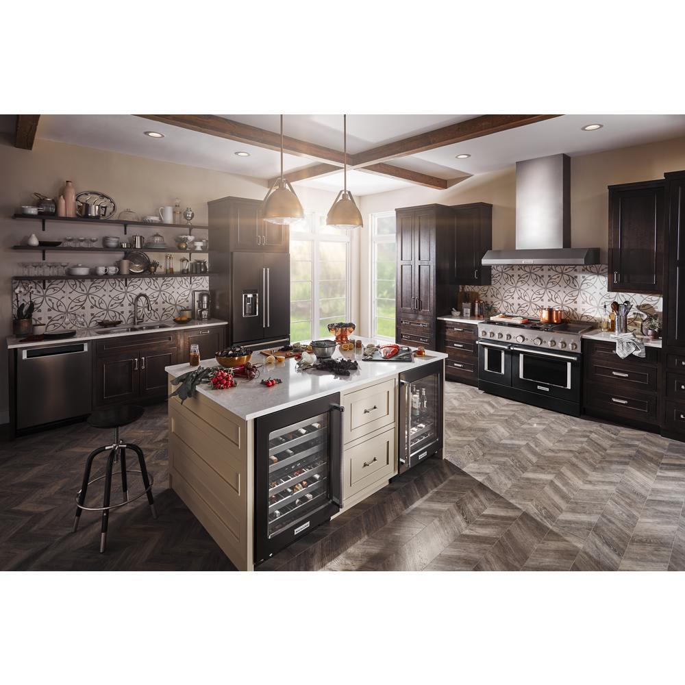 KITCHENAID 36" Counterdepth French Door with Platinum interior design ...