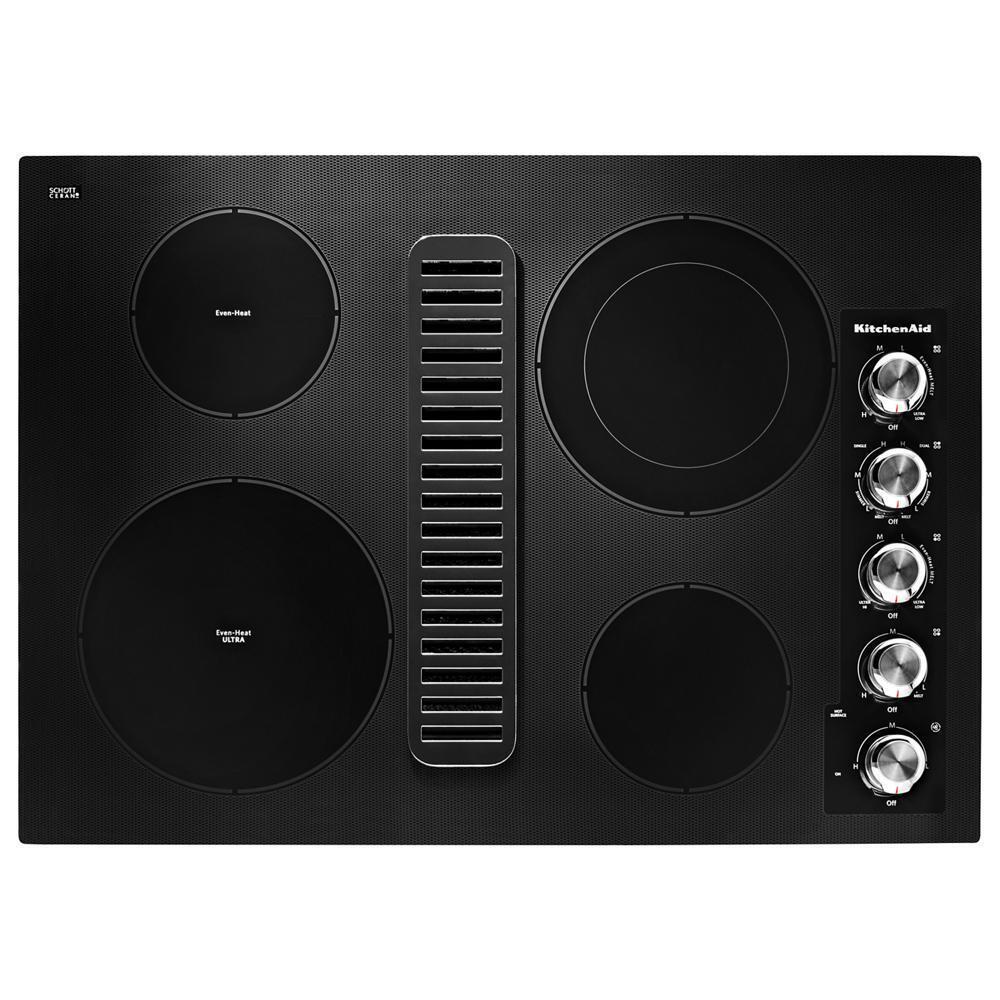 KITCHENAID 30" Downdraft Cooktop KCED600GBL | ABC Warehouse