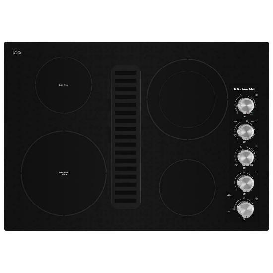 KITCHENAID 30" Downdraft Cooktop KCED600GBL | ABC Warehouse