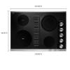 KITCHENAID 30" Downdraft Cooktop KCED600GSS | ABC Warehouse